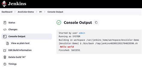 how to use the ansicolor plugin in jenkins baeldung on ops