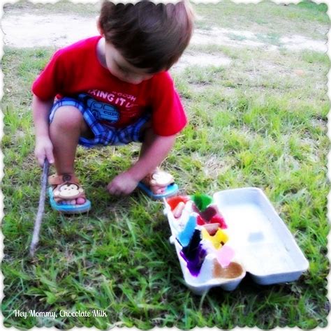 Hey Mommy Chocolate Milk Sorting Carton