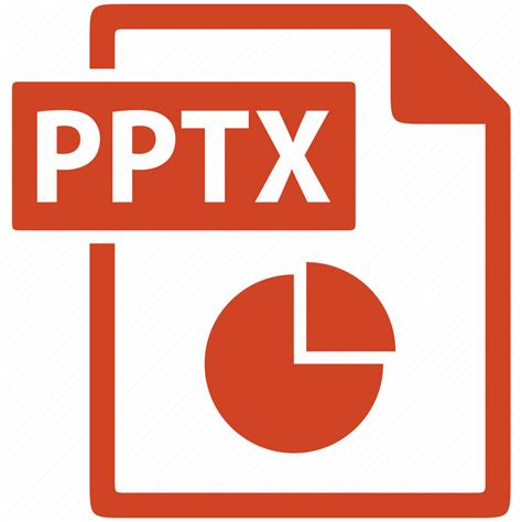 file format pptx document extension icon download on iconfinder