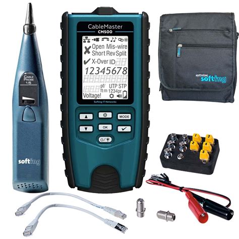 Softing CableMaster 500 (CM550) - Кабельний тестер (щуп, ідентифікатори ...