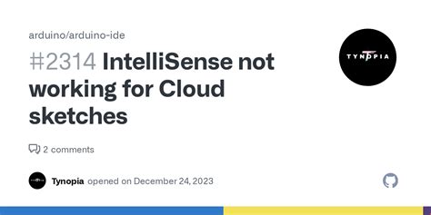 Intellisense Not Working For Cloud Sketches · Issue 2314 · Arduino