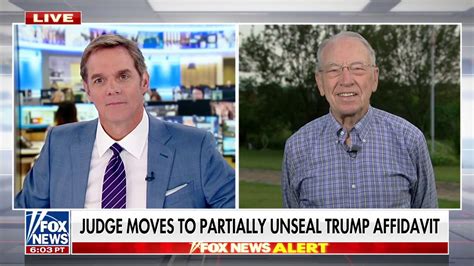 Chuck Grassley: ‘Full transparency’ in Trump case is in store, evidence of political bias | Fox ...