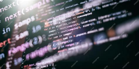 Premium Photo Computer Script Mobile App Developer Programmer Developer
