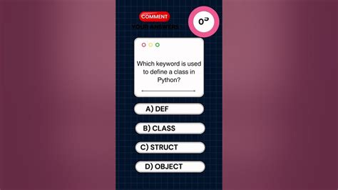 Day5 Easy Level Quiz 🚀💻30 Day Python Quiz Challenge Python Quiz