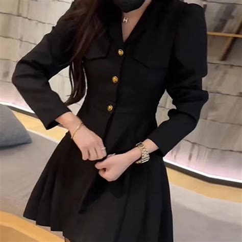 라미에르 직진특가 앵콜 메르닌 가을 하객룩 정장핏 수트 재킷 A라인 미니 원피스