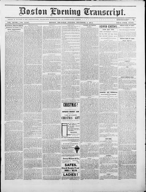 Boston Evening Transcript Digital Commonwealth