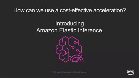 Deep Learning Acceleration With Amazon Elastic Inference Ppt