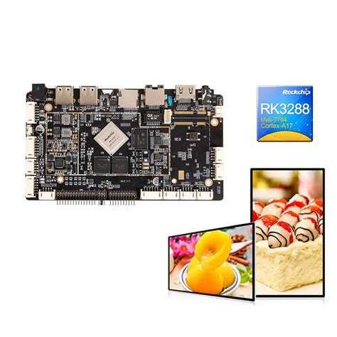 Android Embedded Motherboard Rk3288 Industrial 22 Ghz Ddr3 2g4g 1920x1080 20 Pin Gpio Embedded