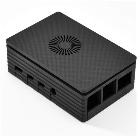 适用于树莓派4b外壳带风扇raspberry Pi4注塑散热保护壳配件盒子虎窝淘