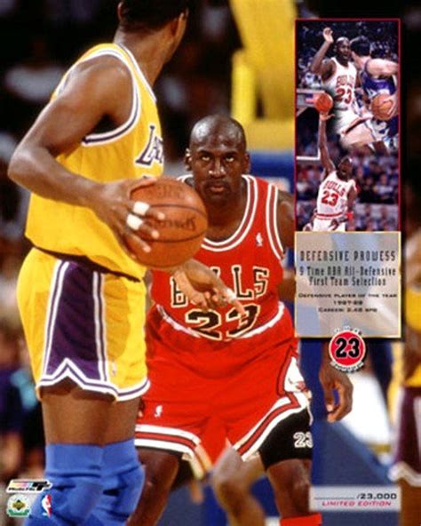 Michael Jordan Pictures Defensive Prowess Against Magic Johnson In