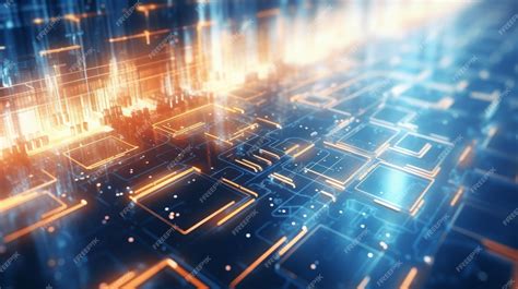 premium photo abstract technology background dynamic tech patterns
