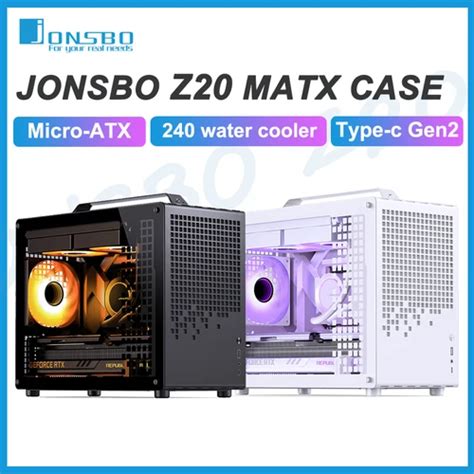 Jonsbo Z20 Matx Case Detachable Portable Mini Desktop Chassis Supports Bornilshop