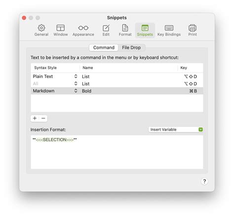 markdown and general editing token pairings · issue 1430 · coteditor