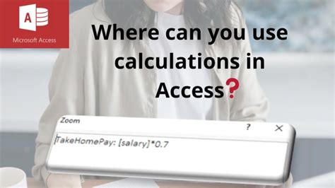 Calculations In Microsoft Access Table Query Form And Reports Steve S