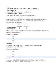 Understanding Probability And Statistical Analysis Exam Course Hero