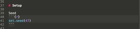 Shaded Code Blocks In Rmarkdown File Rneovim
