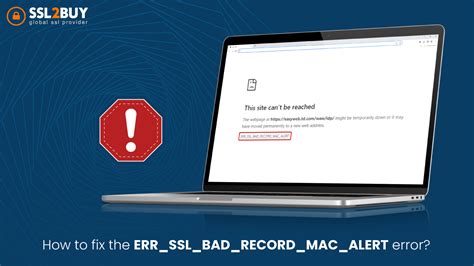 fix err ssl bad record mac alert error in chrome