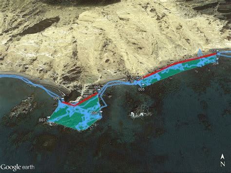 4 Polygons Of The Surveyed Areas Created By Connecting The Four