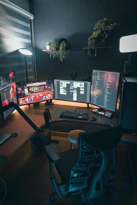 My End Game Setup Dual 4k Monitors And Dual Lg Dualup Side By Side R Battlestations