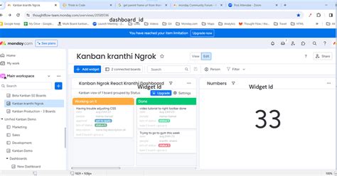 Getting Dashboard Id For A Dashboard Widget Feature Requests Api And Apps Framework Monday