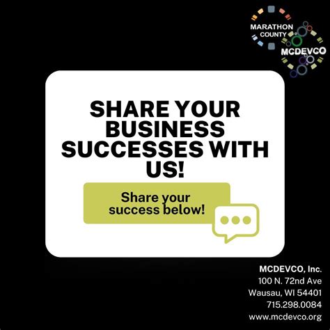 Mcdevco Inc On Linkedin Mcdevco Wants To Hear From Businesses Share A Success Youve Had…