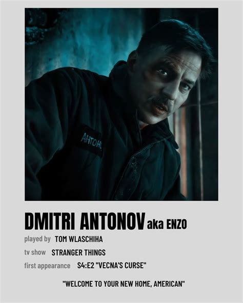 Enzo Dmitri Antonov Stranger Things Stranger Things Stranger Things