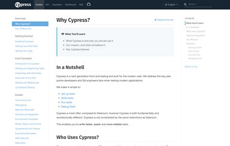 Github Fvanwijkcypress Documentation 1 Cypress Documentation
