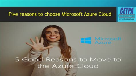 Ppt 5 Reasons To Choose Microsoft Azure Cloud Powerpoint Presentation