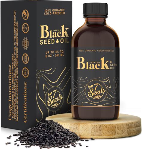 7 Seeds Cold Pressed Black Seed Oil 240 Ml Cold Pressed