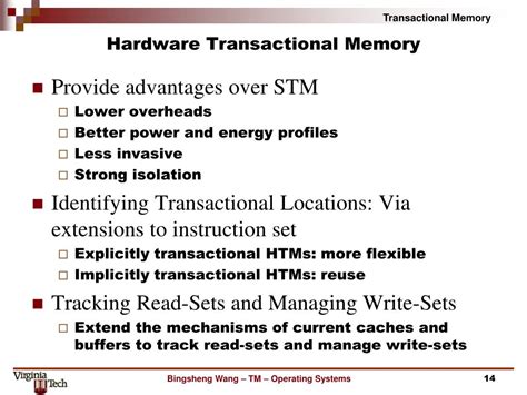 PPT Transactional Memory PowerPoint Presentation Free Download ID 3524571