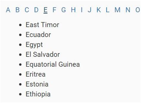Create An Alphabetical List Index Using JQuery Alphaindex Free JQuery Plugins