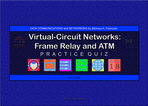 forouzan mcq in virtual circuit networks frame relay and atm answers