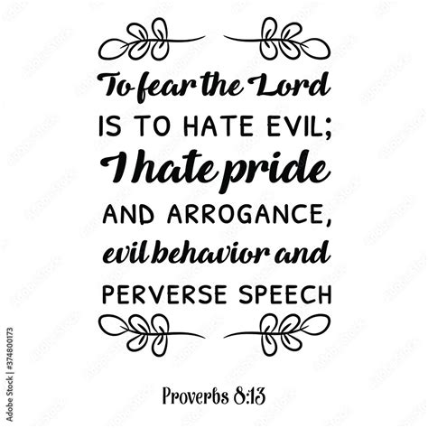 Proverbs Pride And Arrogance