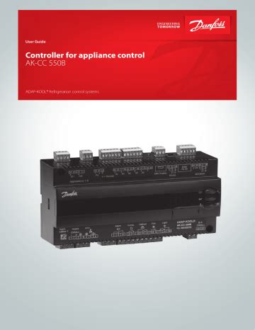 Danfoss Controller For User Guide Manualzz