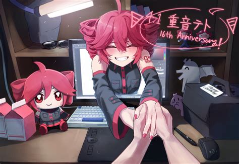 Hu2924 Kasane Teto Kasane Teto Utau Master Vocaloid Adobe