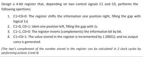 Solved Carry Is Generatedthe Twos Complement Of The
