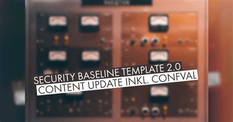 Sap Veröffentlicht Baseline Template 20 Inkl Configuration Validation