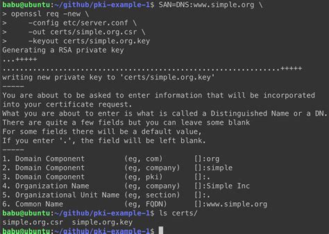 Github Sjsu Cmpe272simple Pki A Simple Pki Infrastructure