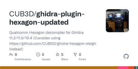 Github Cub3dghidra Plugin Hexagon Updated Qualcomm Hexagon