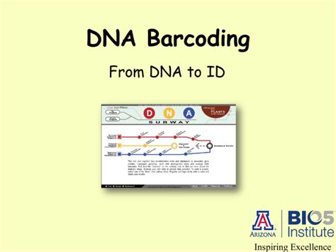 Dna Barcoding