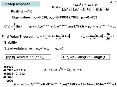 PPT 2 1 Step Response PowerPoint Presentation Free Download ID 6538492