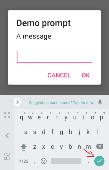 Enhancement Close DisplayPromptAsync On Keyboard Ok Button Press Issue Xamarin