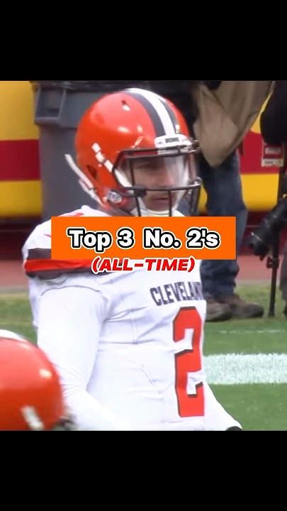 The Best Nfl Players Of All Time To Wear Number 2 Nfl Football