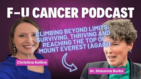 Podcast Purpose Cancercommunity Thriving Shaunna Burke