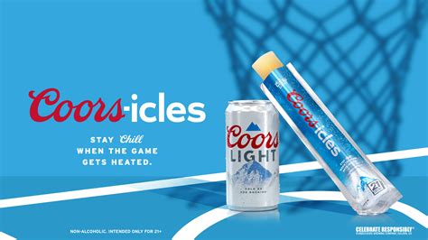 Coors Light Made Beer Flavored Popsicles For When March Madness Heats Up Ad Age