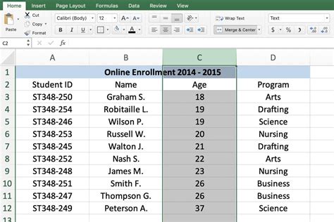 13 Column Spreadsheet Inside Excel Shortcuts To Select Rows Columns