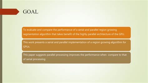 A New Approach For Parallel Region Growing Algorithm In Image