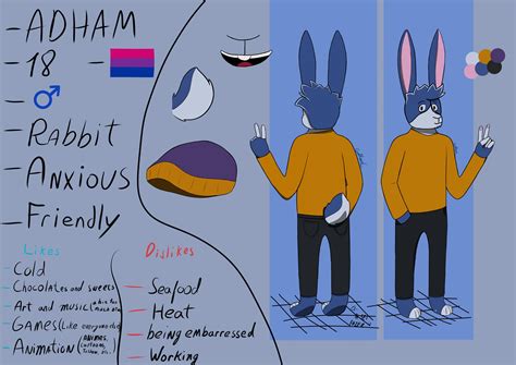Finnaly My Fursona Ref Sheet Im Happy 3 R Furry