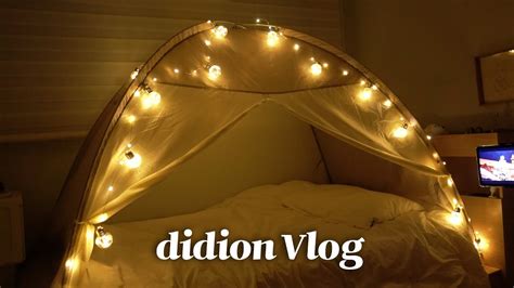 Eng Vlog 커튼 조명 난방 텐트 15룸 방꾸미기 자취 브이로그 Living Alone In Seoul Youtube