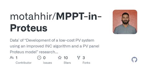 Github Motahhirmppt In Proteus Data Of Development Of A Low Cost Pv System Using An